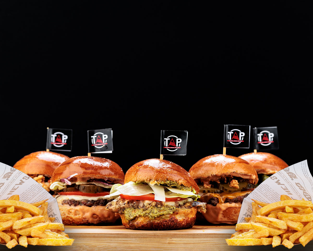 Mini Burger Box + 2 Cartofi TAP – TapPizza.ro